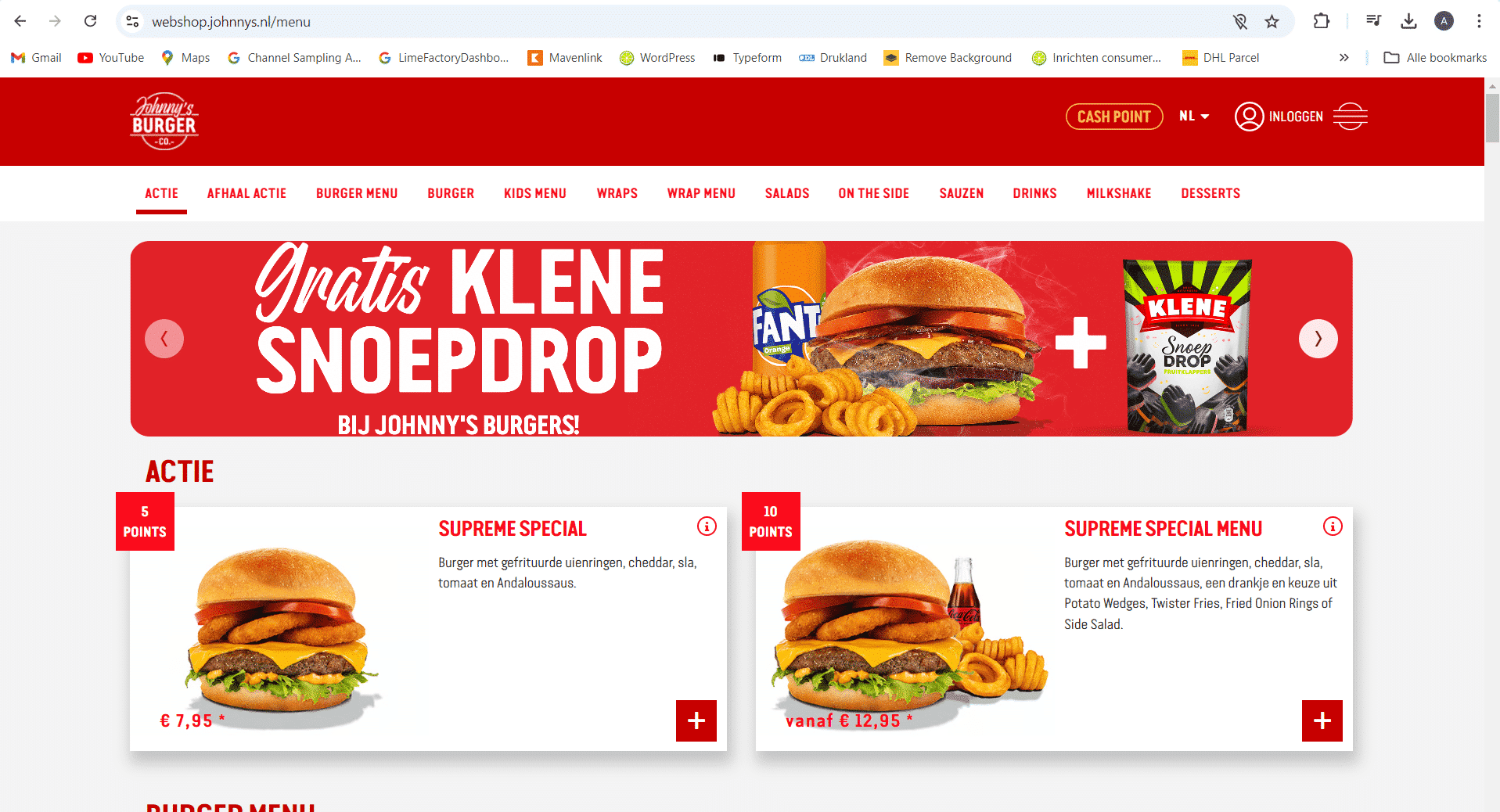 Lime Factory - Sampling en gratis promotie voor Klene Snoepdrop
